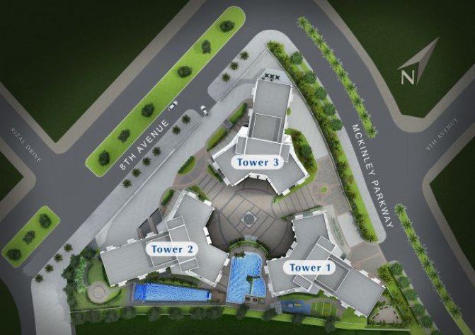 The Trion Towers I, Metro Manila - 130 Condos for sale and rent | Dot ...