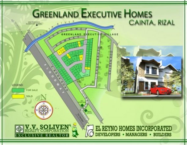 Cainta Greenland Executive Village, Rizal - 5 Houses for sale and rent ...