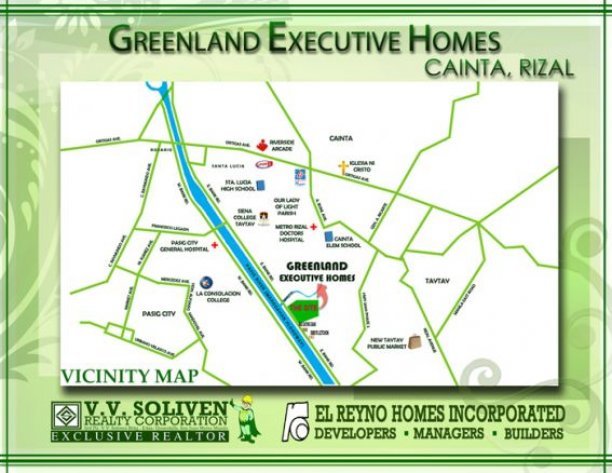 Cainta Greenland Executive Village, Rizal - 5 Houses for sale and rent ...
