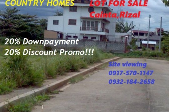 Land for Sale in Cainta, Rizal | Dot Property